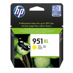 ראש דיו מקורי מוגדל 951XL צהוב HP